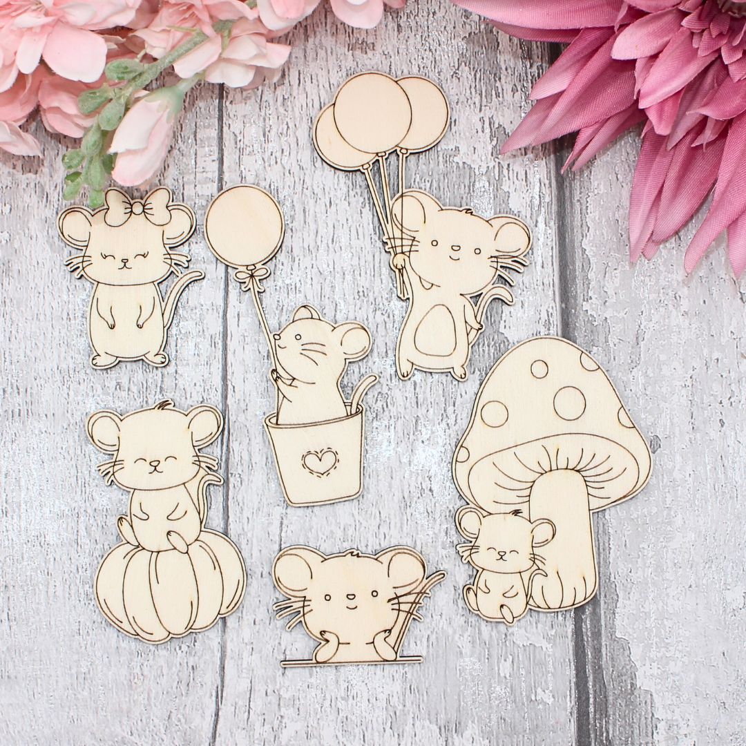 Tiny Mouse Elements Set – LMGiftsbyDee